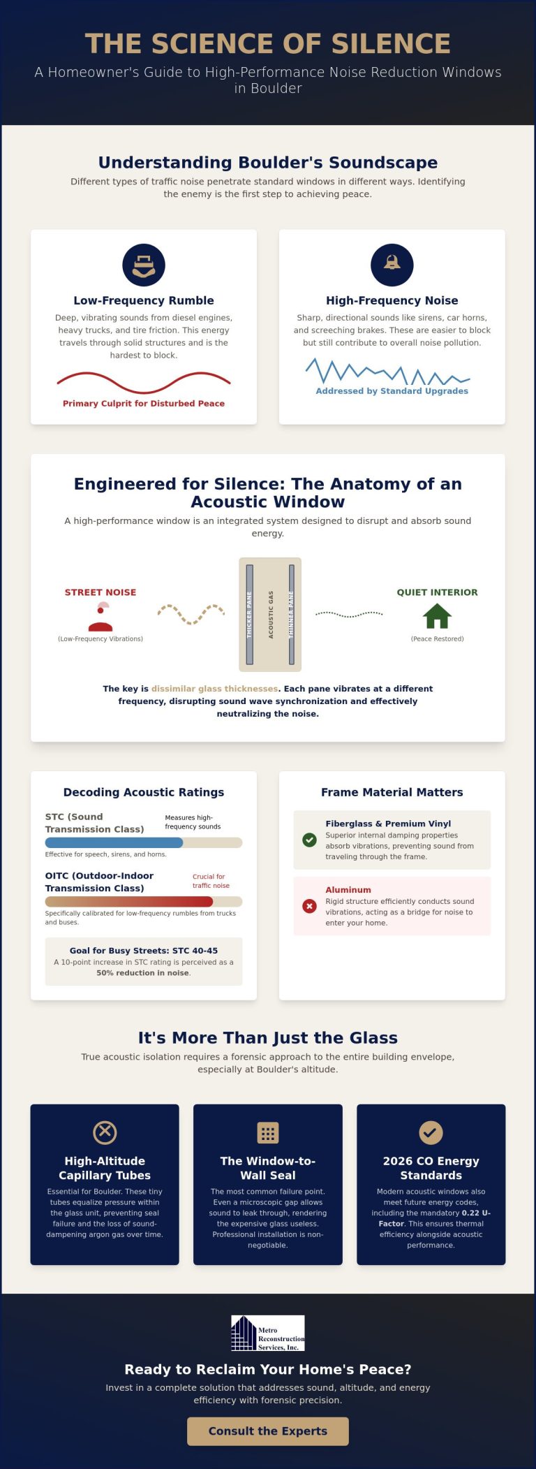 Noise Reduction Windows for Busy Streets in Boulder: A 2026 Structural ...